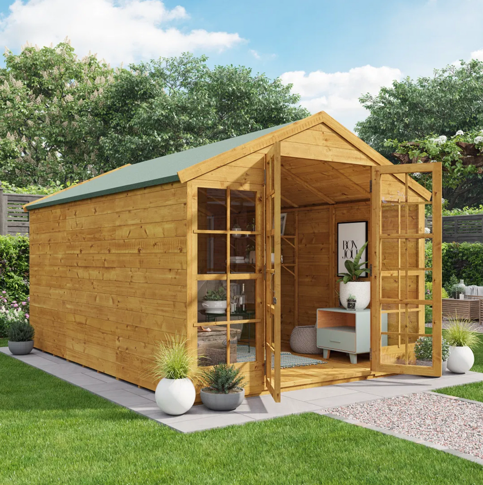 BillyOh Harper Tongue and Groove Apex Summerhouse – Ornate Outbuildings
